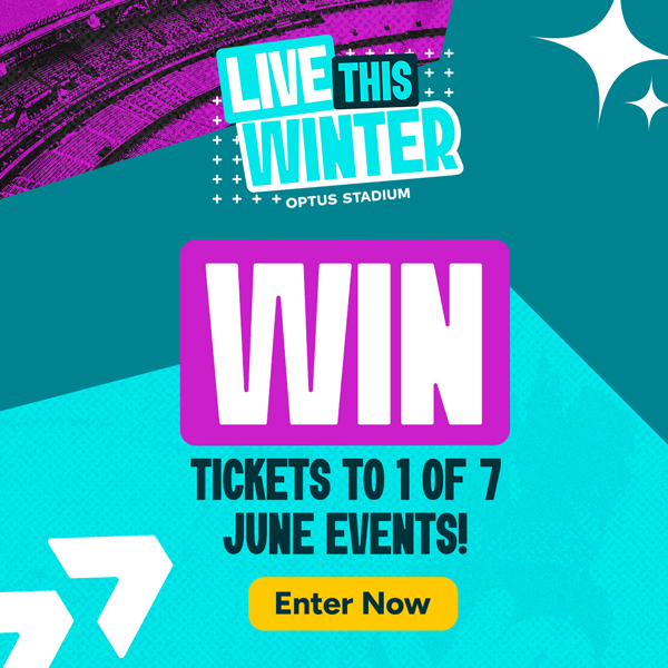 Live this Winter at Optus Stadium!