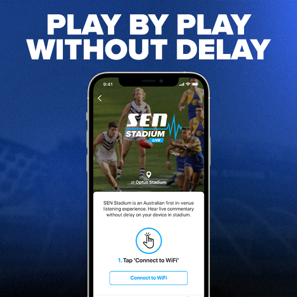 Real-time AFL commentary now available at Optus Stadium