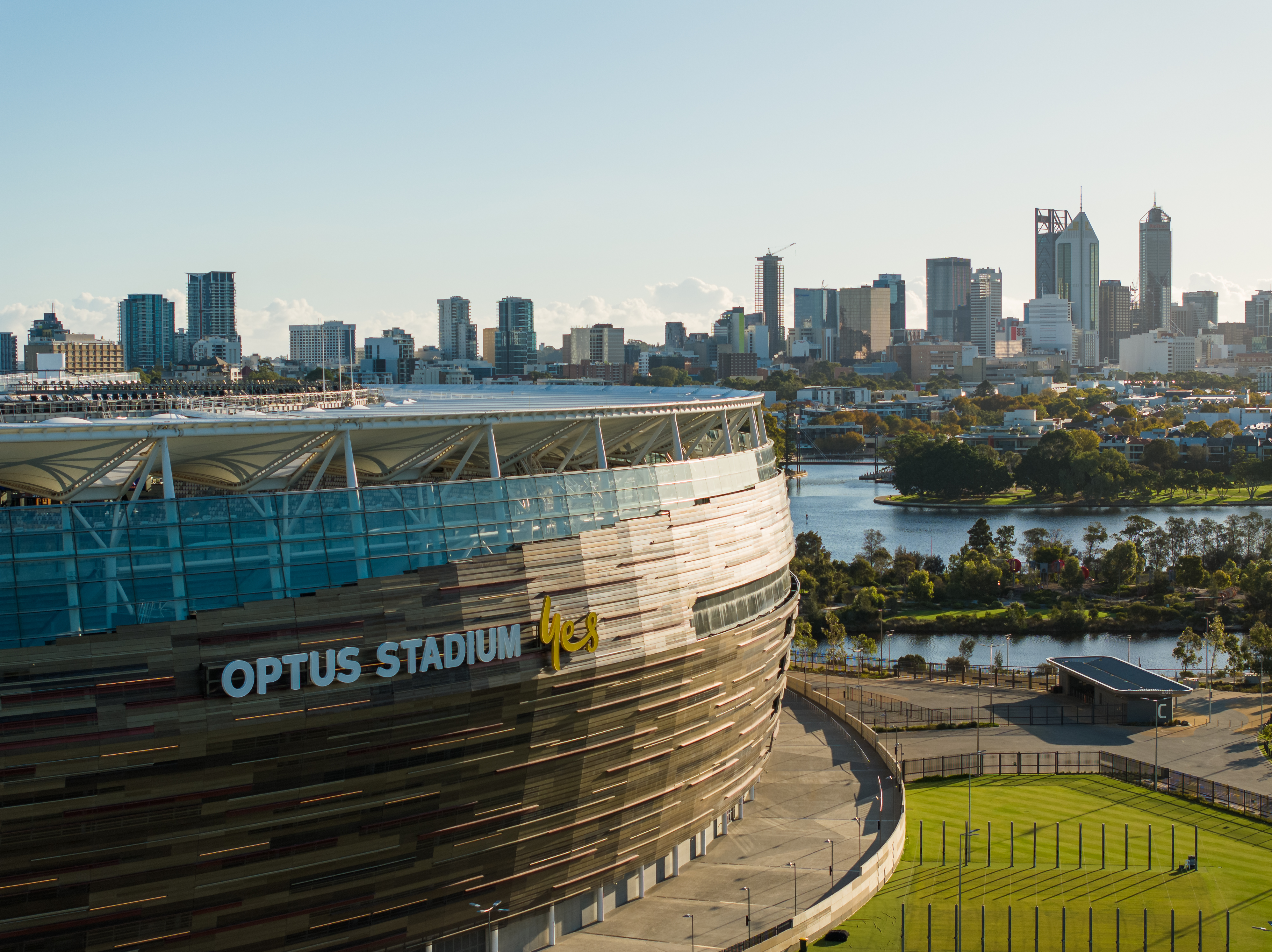 Perth's Perfect Stadium Precinct - Optus Stadium x Desintation WA